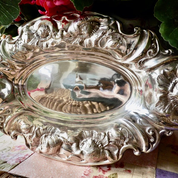 Repousse Silver - Etsy