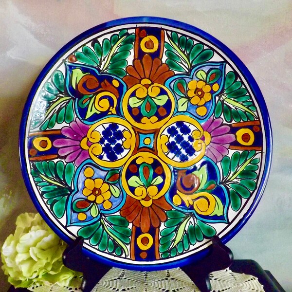 Talavera Plate - Etsy