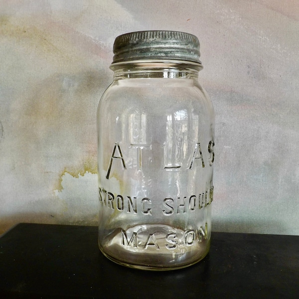 Rare Mason Jar - Etsy