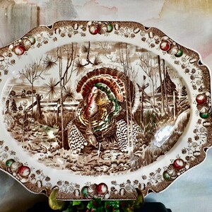 Vintage His Majesty Johnson Brothers 20 Turkey Platter 1950s ...