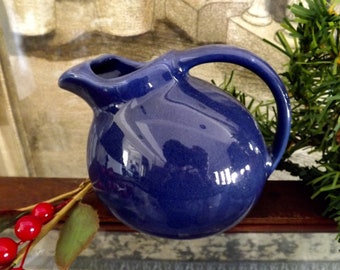 Small Blue Pitcher - Etsy