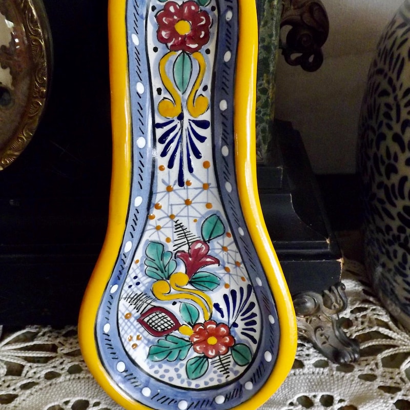 Talavera Spoon Rest - Etsy