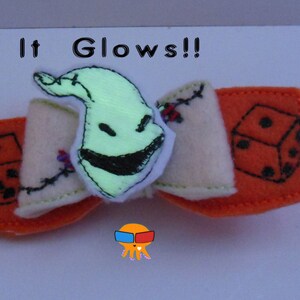 DIGITAL FILE Scary Boogieman Inspired 3D Felt Bow 4x4 5x7 6x10 Clippie ...