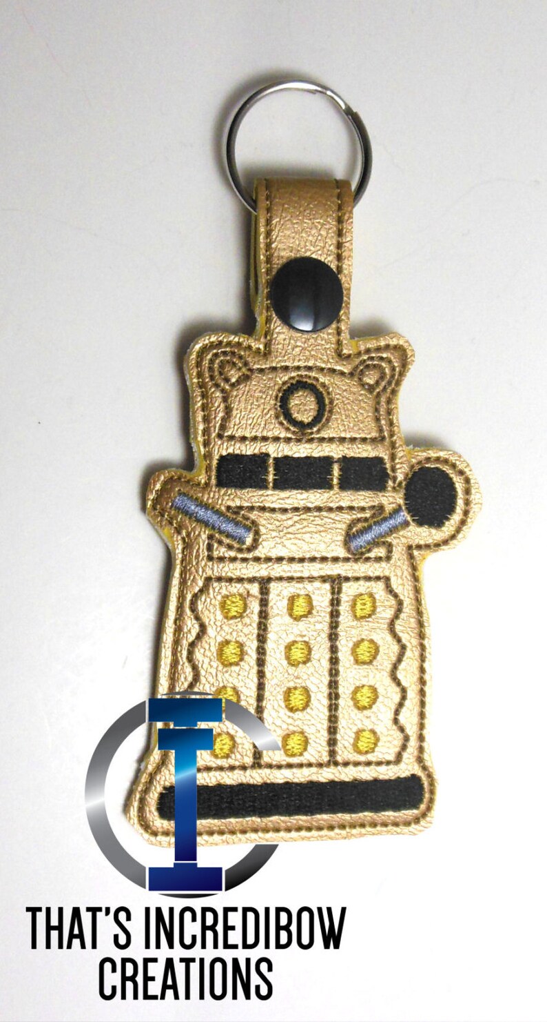 DIGITAL FILE D-octor Who Robot Exterminate Inspired Key Fob - Etsy
