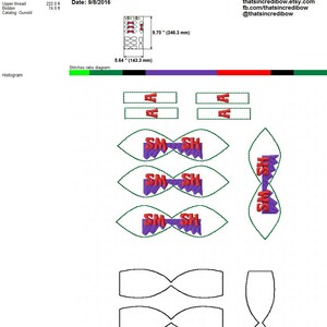 DIGITAL FILE Green Monster Hero Inspired 3D Felt Bow 4x4 5x7 6x10 ...