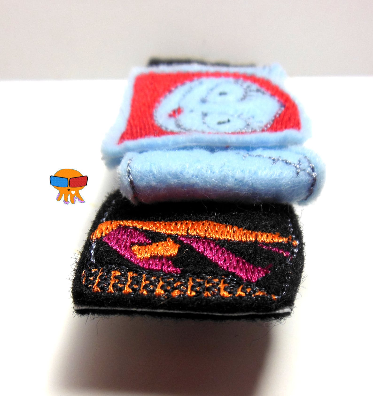 DIGITAL FILE Rag Doll Nightmare Inspired 3D Felt Bow Felt Clippie in ...