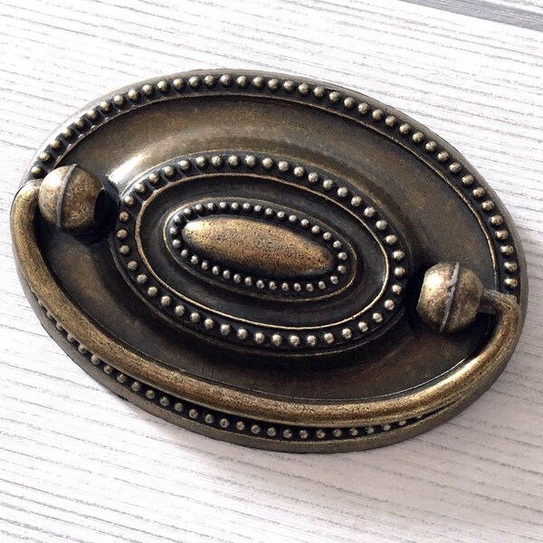 Oval Drawer Pulls - Etsy