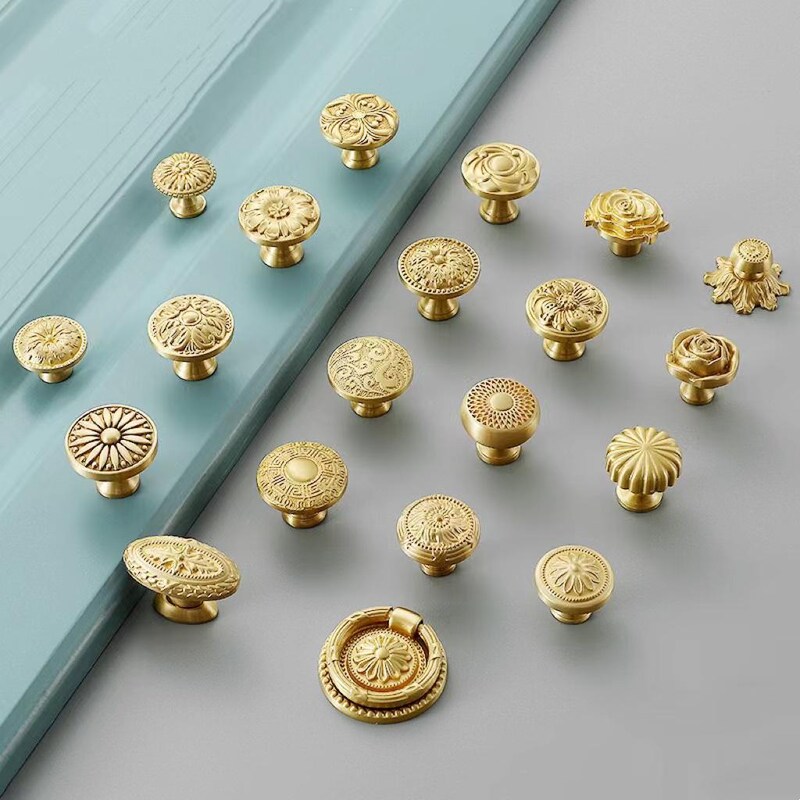 Flower Drawer Knob - Etsy