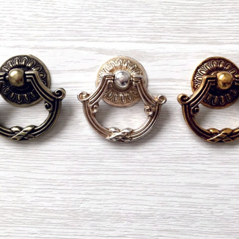 Ring Drawer Pulls - Etsy