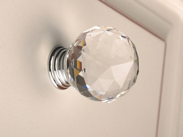 Glass Knobs Clear Crystal Knob Drawer Knobs Dresser Pulls - Etsy