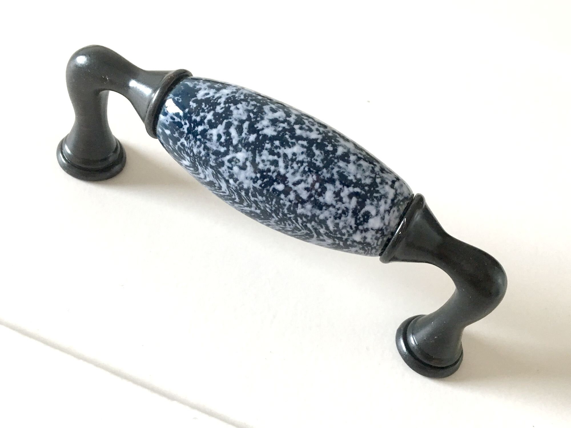 3.75 5 Blue Cabinet Pull Handle Dresser Knobs | Etsy