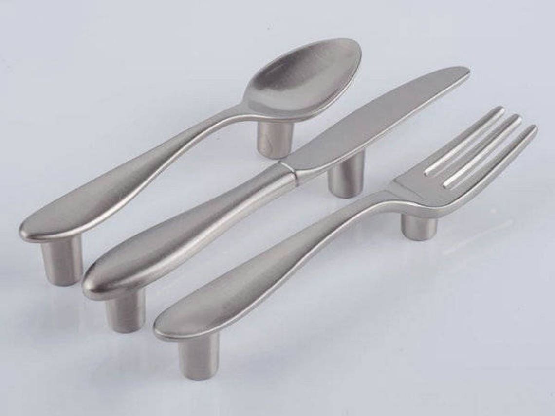 3 Kitchen Cabinet Door Pulls Handles Drawer Pull Bar - Etsy