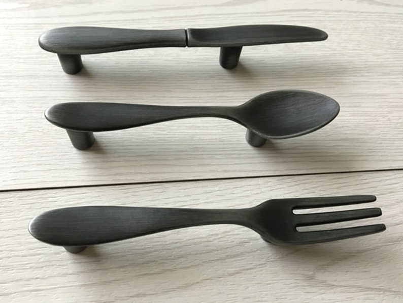 3 Kitchen Cabinet Door Pulls Handles Drawer Pull Handle - Etsy