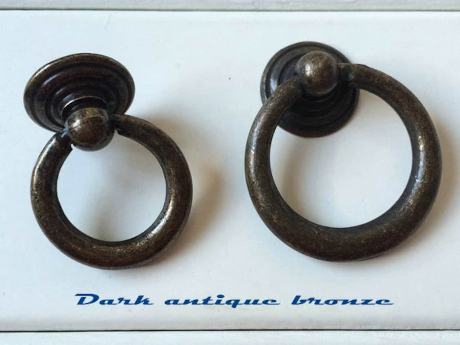 Drop Ring Drawer Pull Knobs Dresser Knob Pulls Handles Kitchen - Etsy