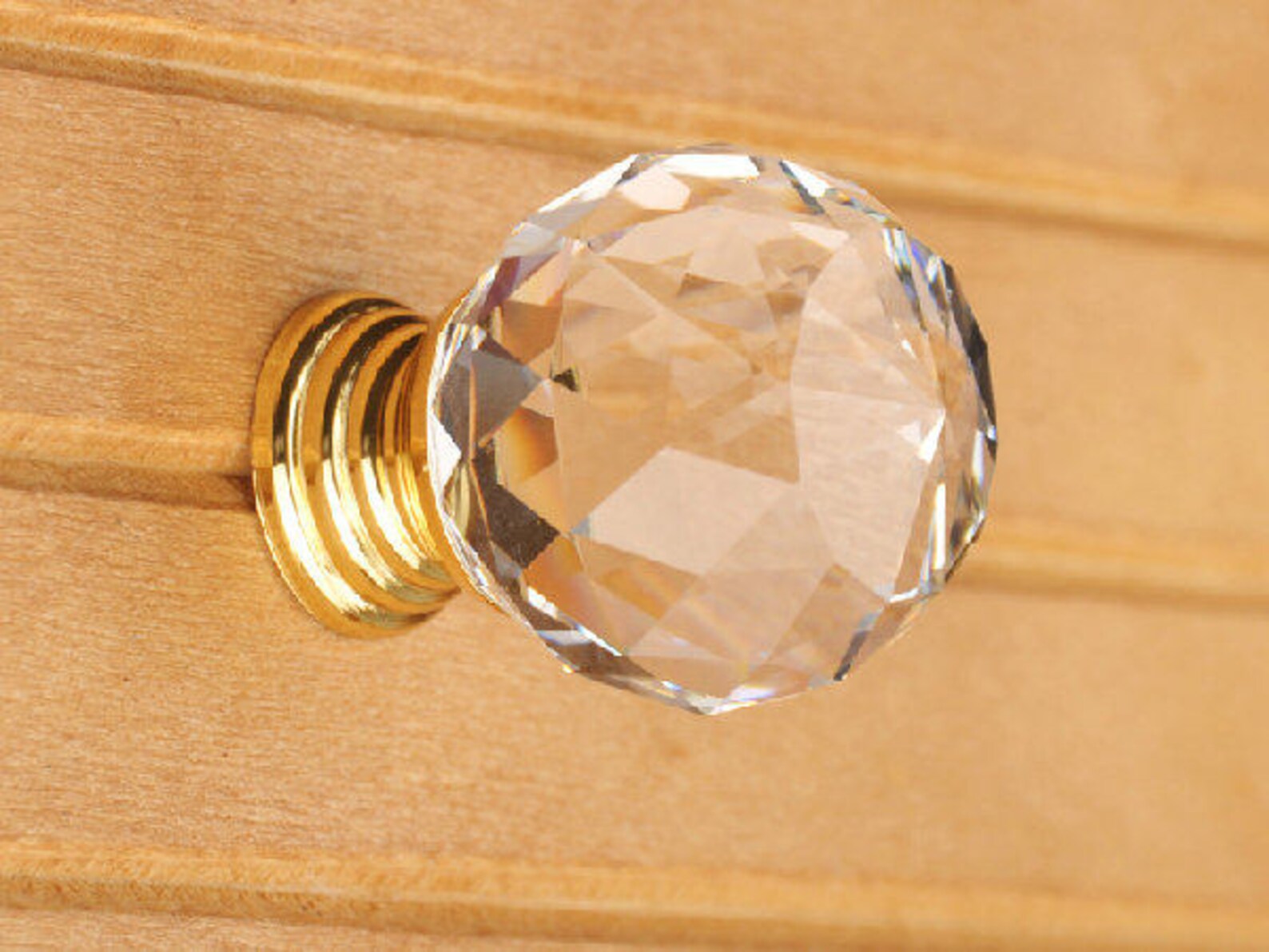 Glass Knobs Clear Crystal Knob Drawer Knobs Dresser Pulls - Etsy