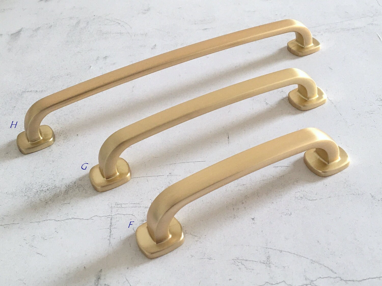 2.5 3.75 5 7.5 C-C Cabinet Pull | Etsy