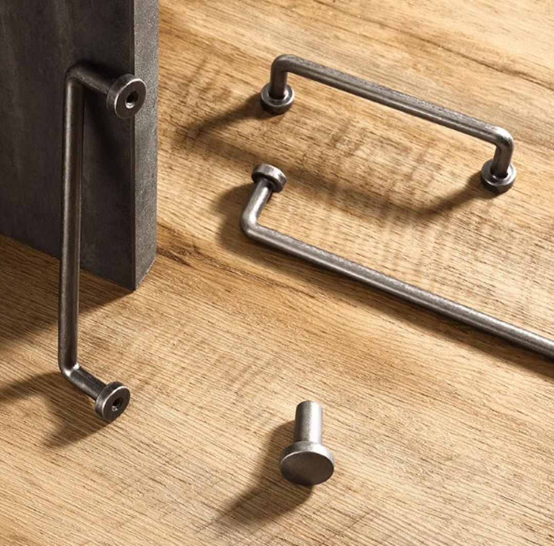 3.75 5 7.5 Antique Pewter Cabinet Pull Handle Dresser Knob Drawer Pulls Handle Kitchen Cabinet ...