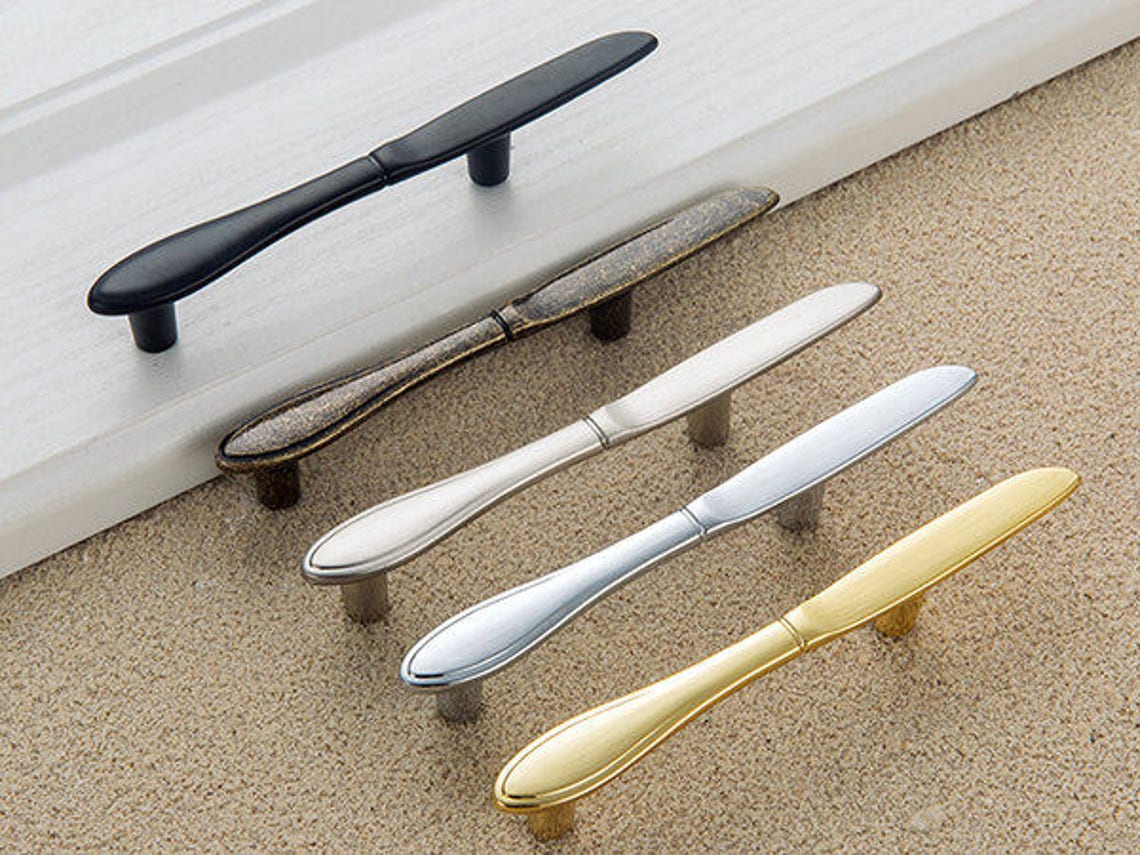 3 Spoon Fork Knife Handle Kitchen Cabinet Handles - Etsy