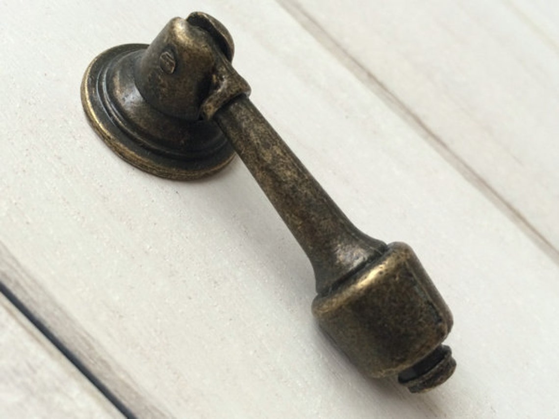 Drop Pull Handle Antique Bronze Dresser Knobs Drawer Pulls - Etsy