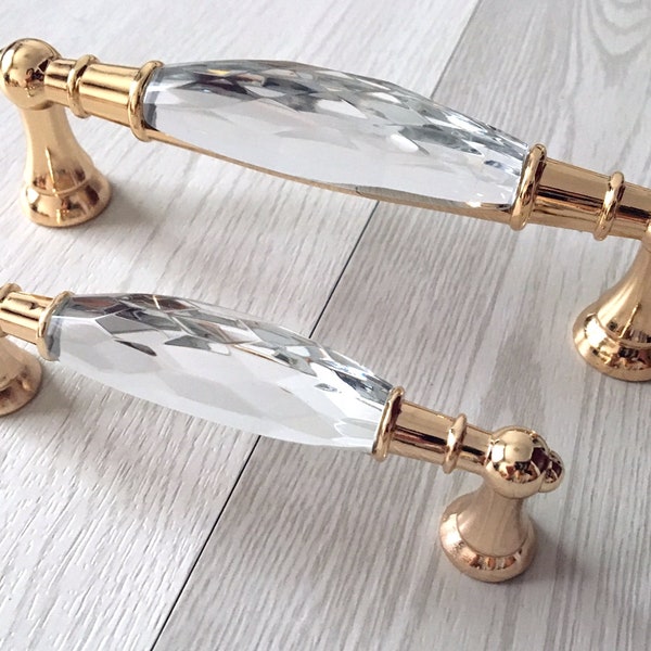 Crystal Handles - Etsy