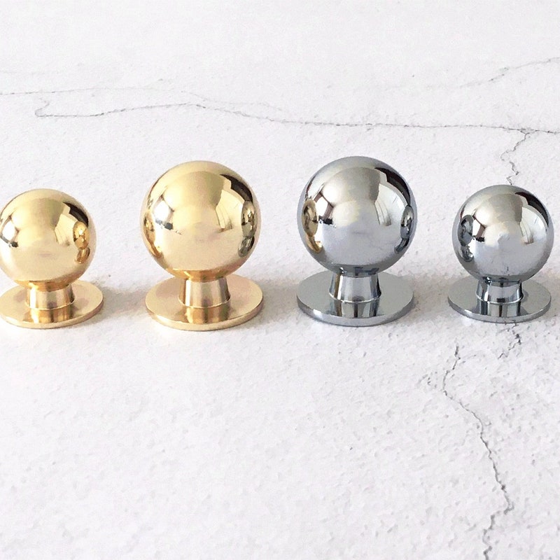 Chrome Knobs - Etsy