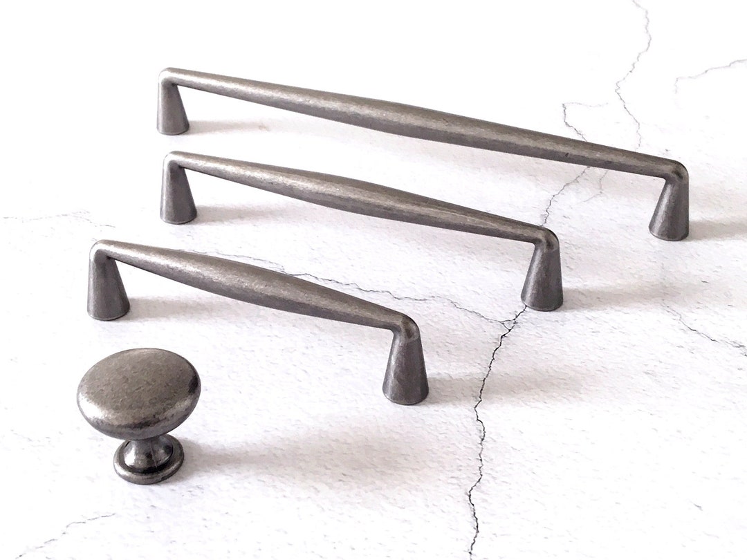 Cabinet Pulls Antique Pewter Cabinet Pull Handles Drawer Pulls Handle ...