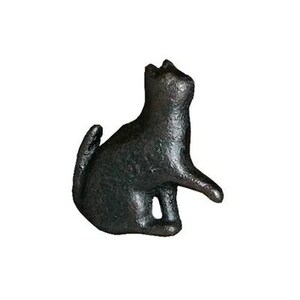 Cat Drawer Pull Knob Cabinet Knob Pulls Dresser Knobs Cast Iron Antique ...