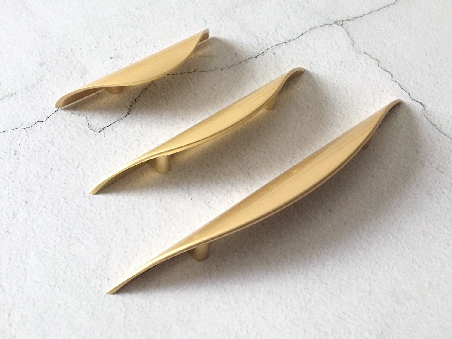 Kitchen Cabinet Handle Gold Drawer Pull Cabinet Pull Handle | Etsy