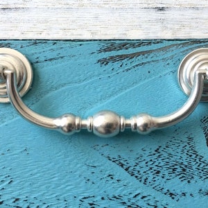 4.25" Drop Handle Bail Swing Drawer Pull Handles Knob Dresser Pulls ...