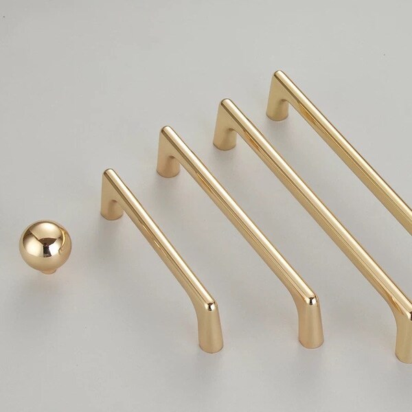 Gold Drawer Pulls - Etsy