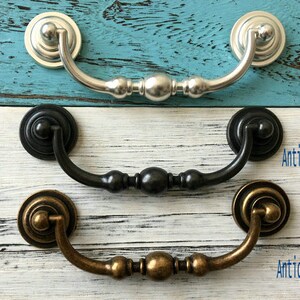 4.25 Drop Handle Bail Swing Drawer Pull Handles Knob | Etsy