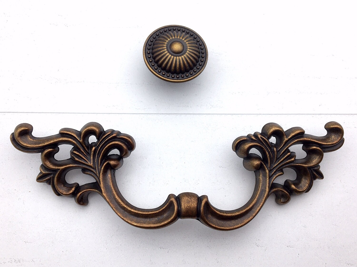 3-3/8 Centers Rustic Drawer Pull Cabinet Handles Pulls | Etsy