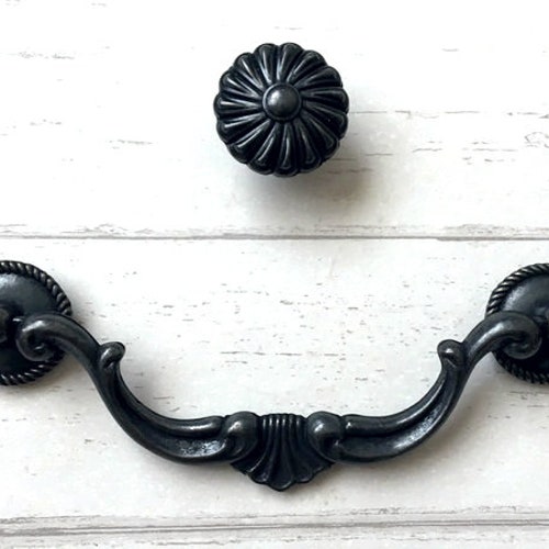 5 1/2 Vintage Style Dresser Bail Pull Drop Ring Drawer | Etsy