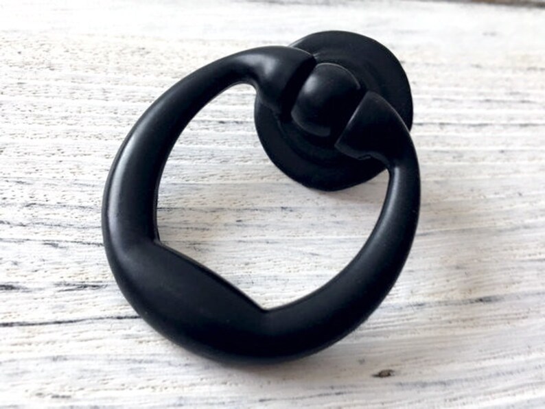 4 1/2 Drop Handles Dresser Knob Drawer Knobs Pulls Ring | Etsy