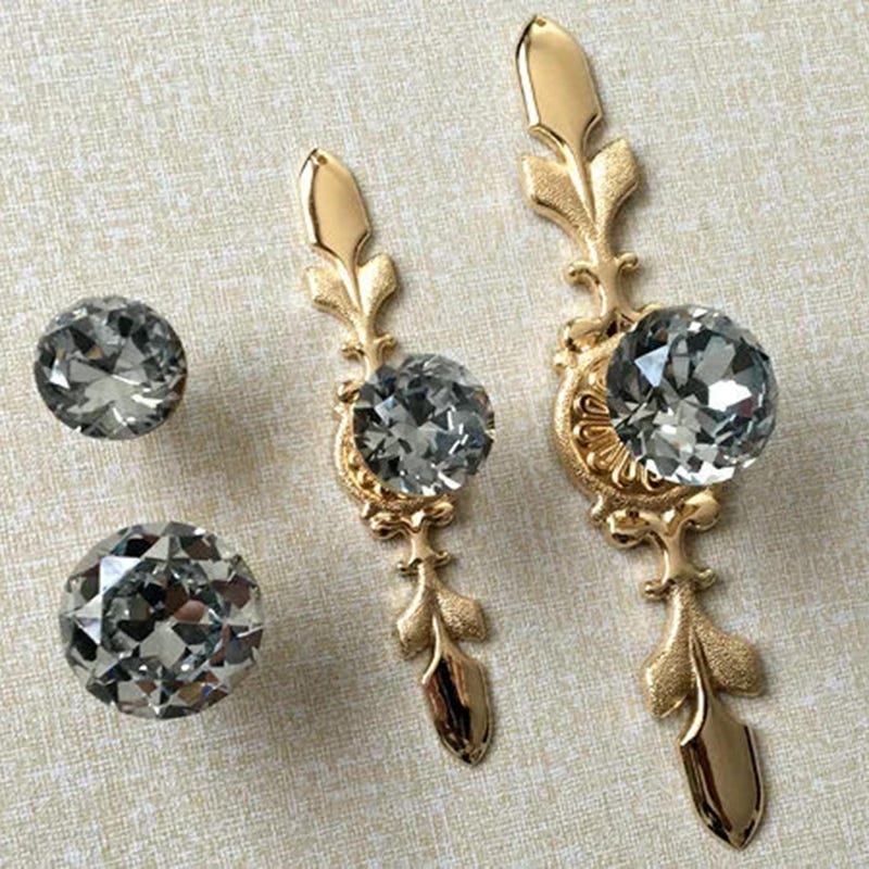 Rhinestone Knobs - Etsy