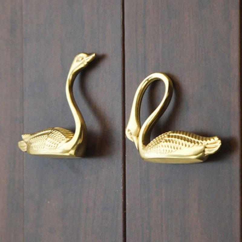 Swan Handles - Etsy