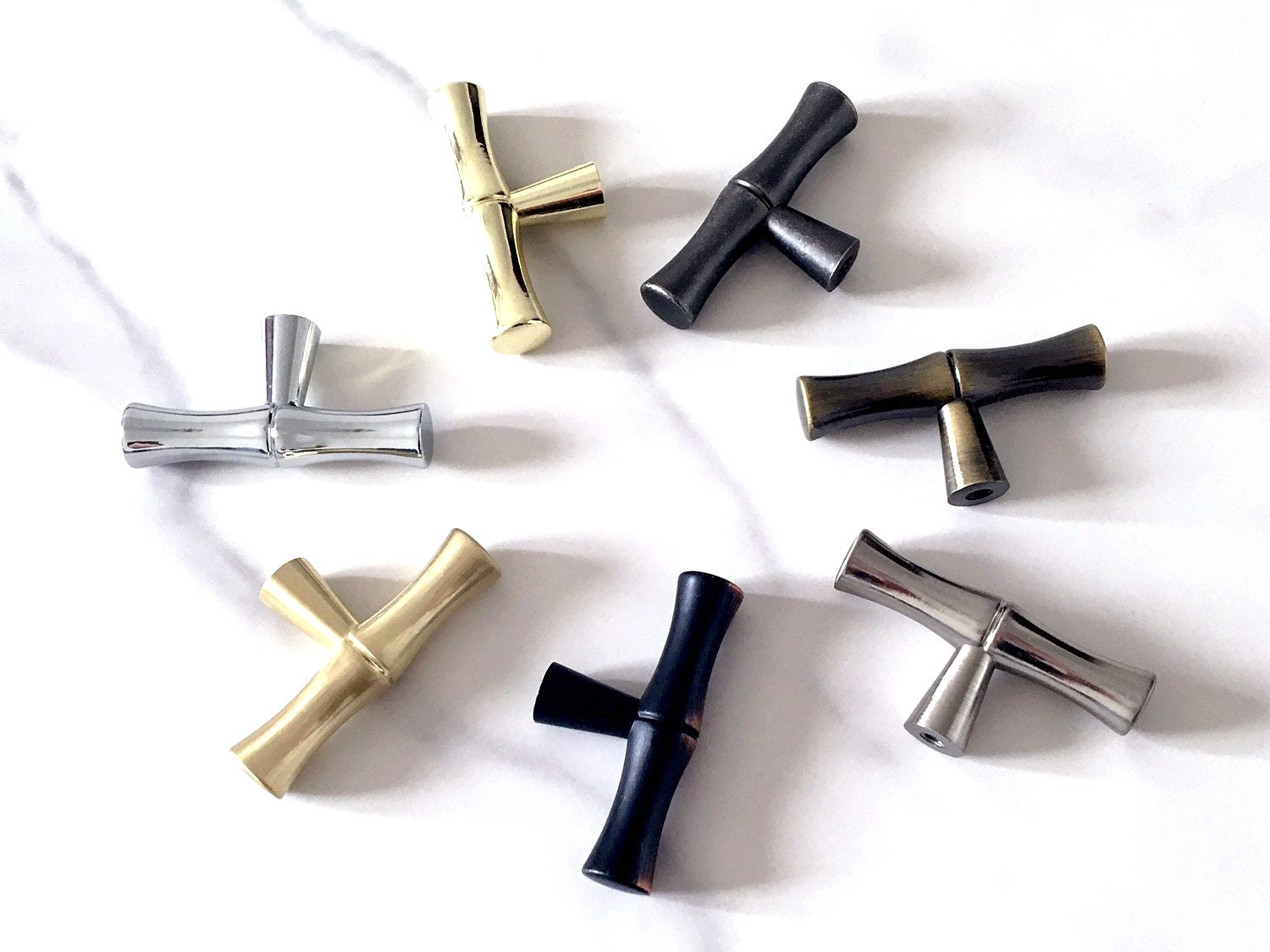 Bamboo Knobs Drawer Pull Cabinet Knobs Pull Dresser Handles | Etsy