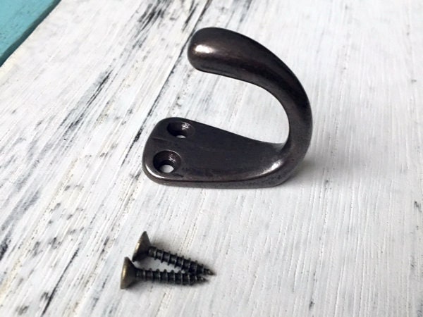 Small Wall Hooks Brass Tiny Hook Decorative Hooks Wall Hook | Etsy