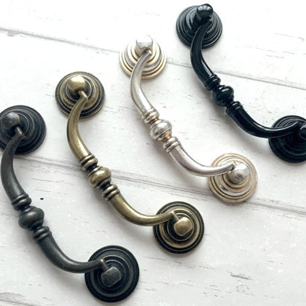 Vintage Drawer Pulls - Etsy