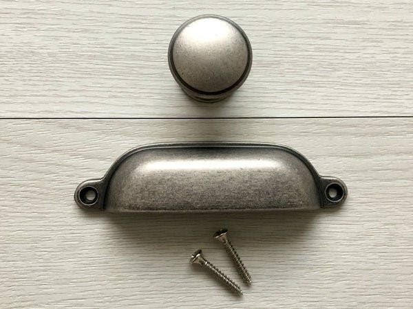 3.75 Cup Drawer Pull Knob Bin Dresser Pulls Knobs | Etsy