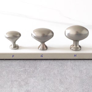 Modern Brushed Nickel Mini Ball Knobs Tiny Drawer Knobs Stainless Steel ...