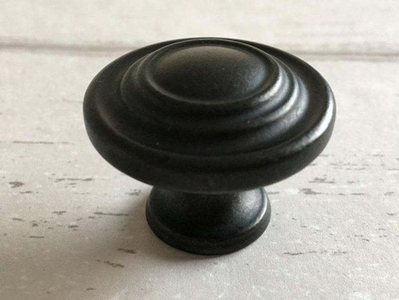 3.5 Antique Black Drawer Knobs Dresser Drawer Pulls - Etsy