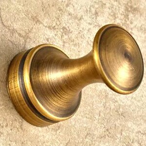 Brass Hook Matte Black Hooks Antique Brass Oil Rubbed Bronze Wall Hooks ...