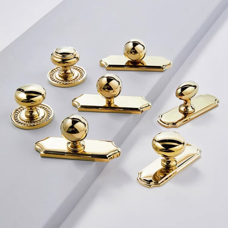 Gold Knobs - Etsy