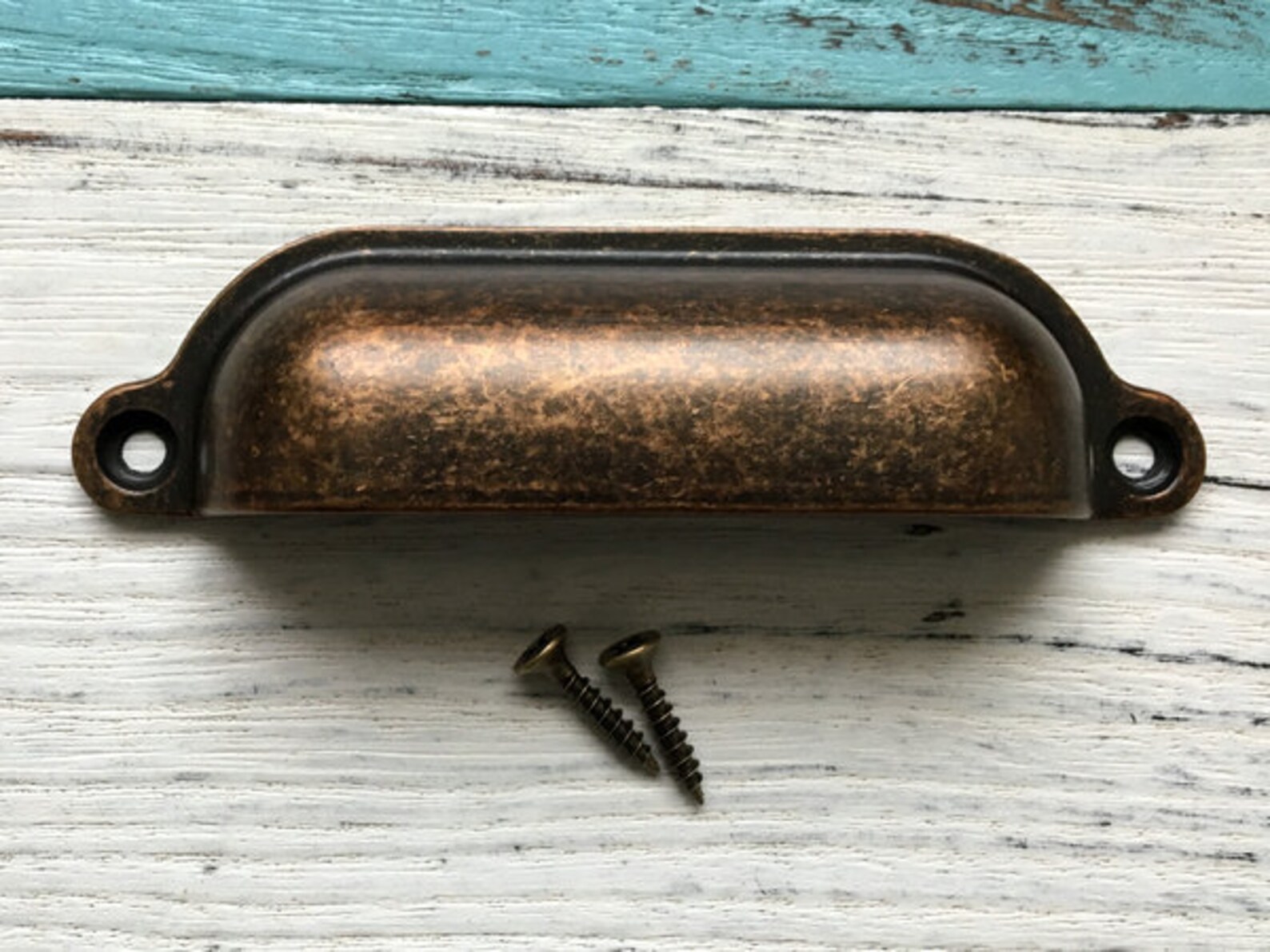 Bin Cup Drawer Pulls Handles Knobs Dresser Pull Handle Dark - Etsy