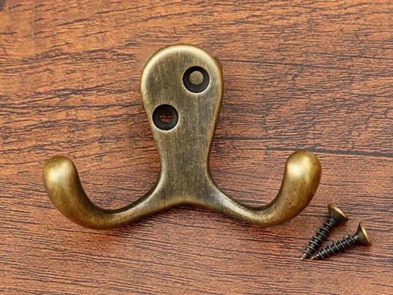 Brass Wall Hooks Wall Hook Decorative Hooks Wall Hook Antique | Etsy