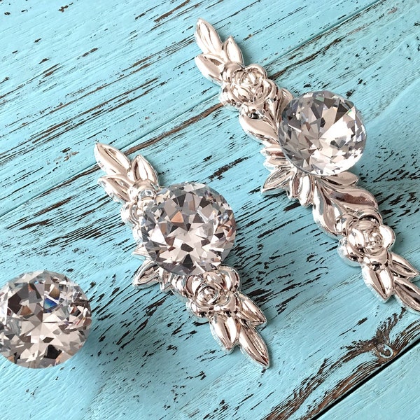 Bling Bling Cabinet Knobs - Etsy