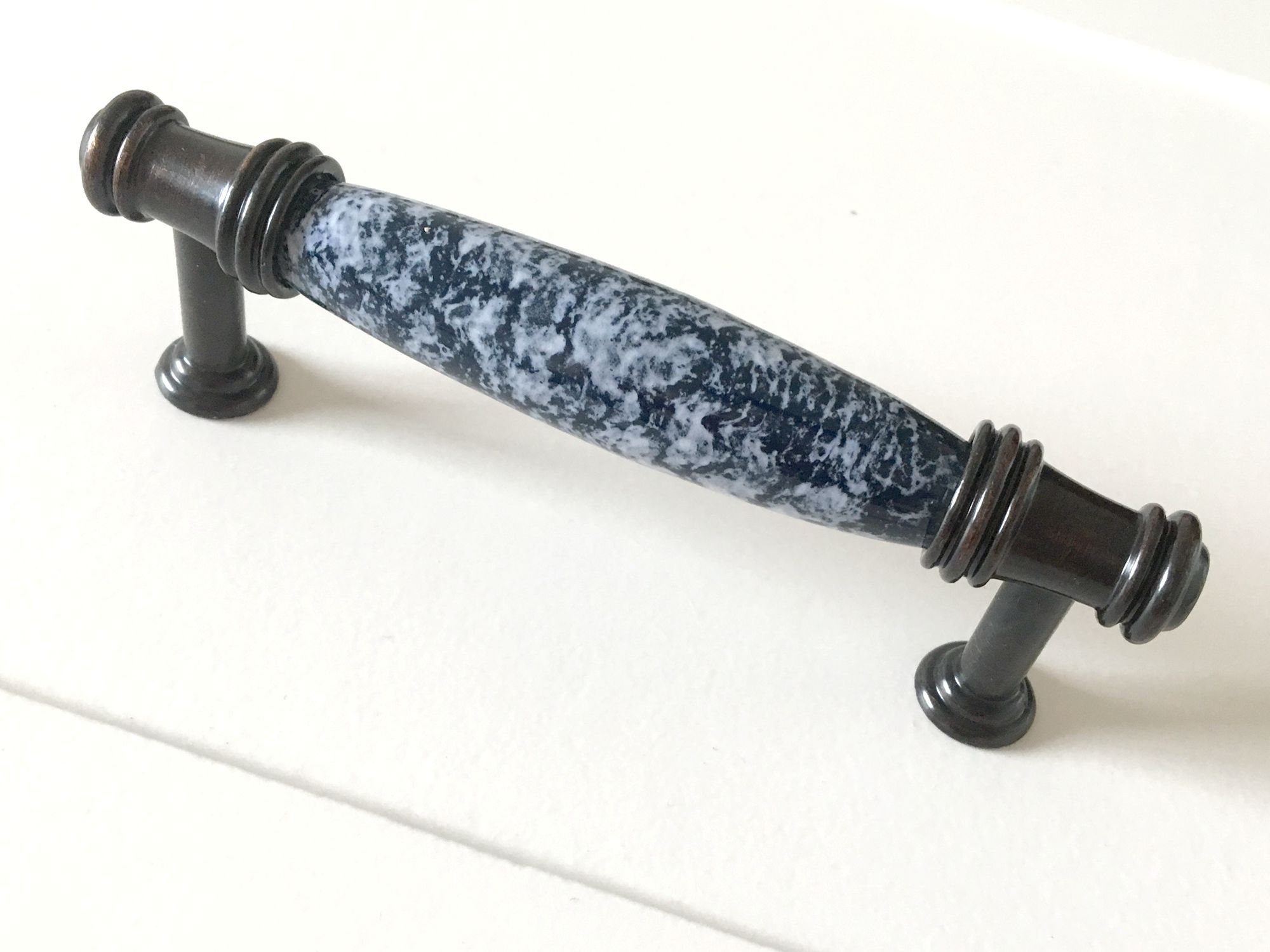 3.75 5 Blue Cabinet Pull Handle Dresser Knobs | Etsy