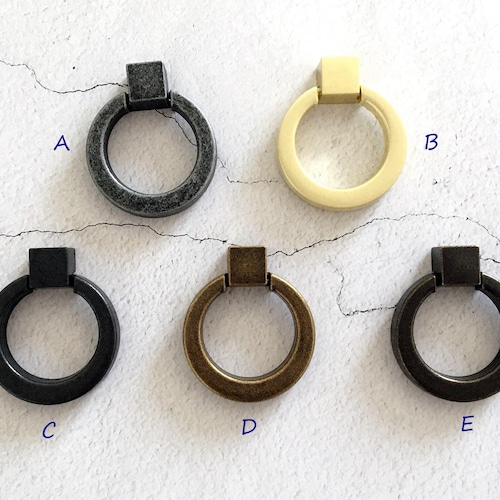 Vintage Style Ring Dresser Knobs Pulls Drawer Pull Handles - Etsy