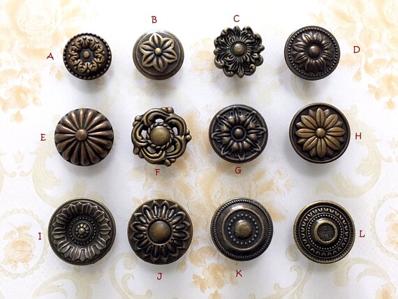 Vintage Style Drawer Pull Handle Drawer Pulls Handles Dresser | Etsy